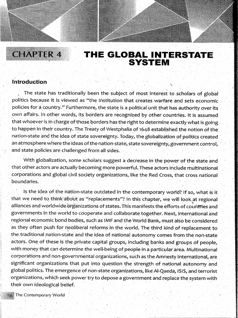 The Contemporary World by Prince Kennex Reguyal Aldama 65 84 | PDF