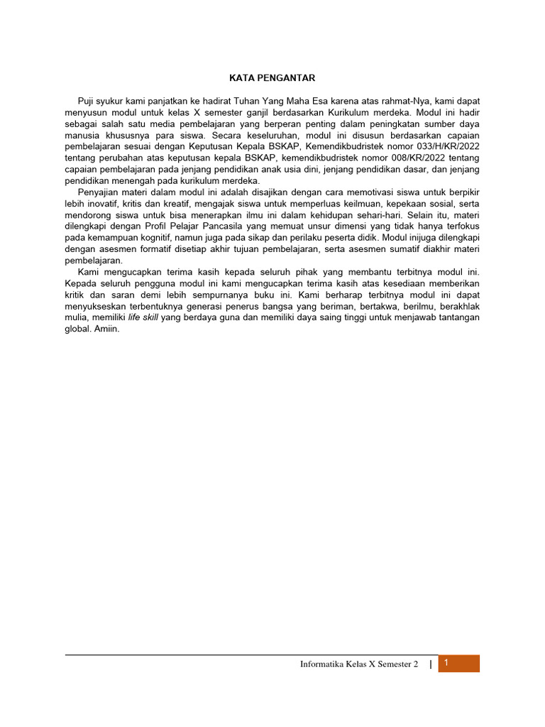 EDIT OK INFORMATIKA 10 S2-OK 120 Hal | PDF