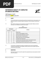 AASHTO T 166-Standard Method of Test For Bulk Specific Gravity of ...