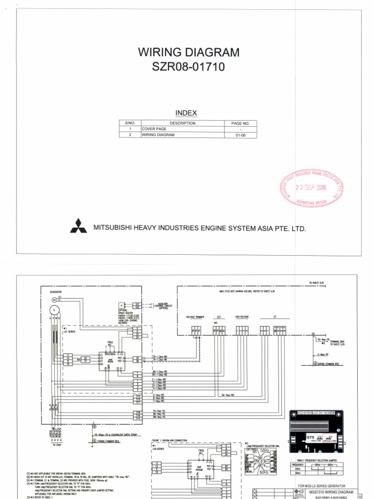 Wiring Diagram MGS7310-1 | PDF