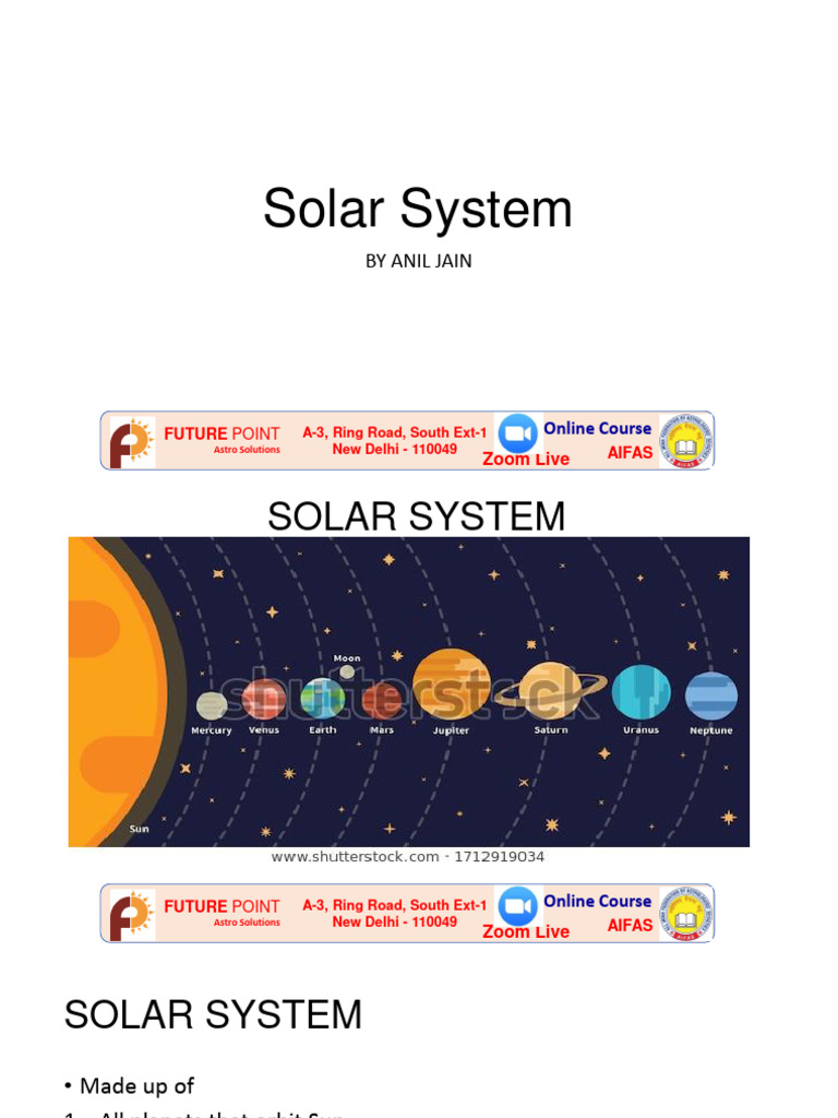 Solar System | PDF | Solar System | Sun
