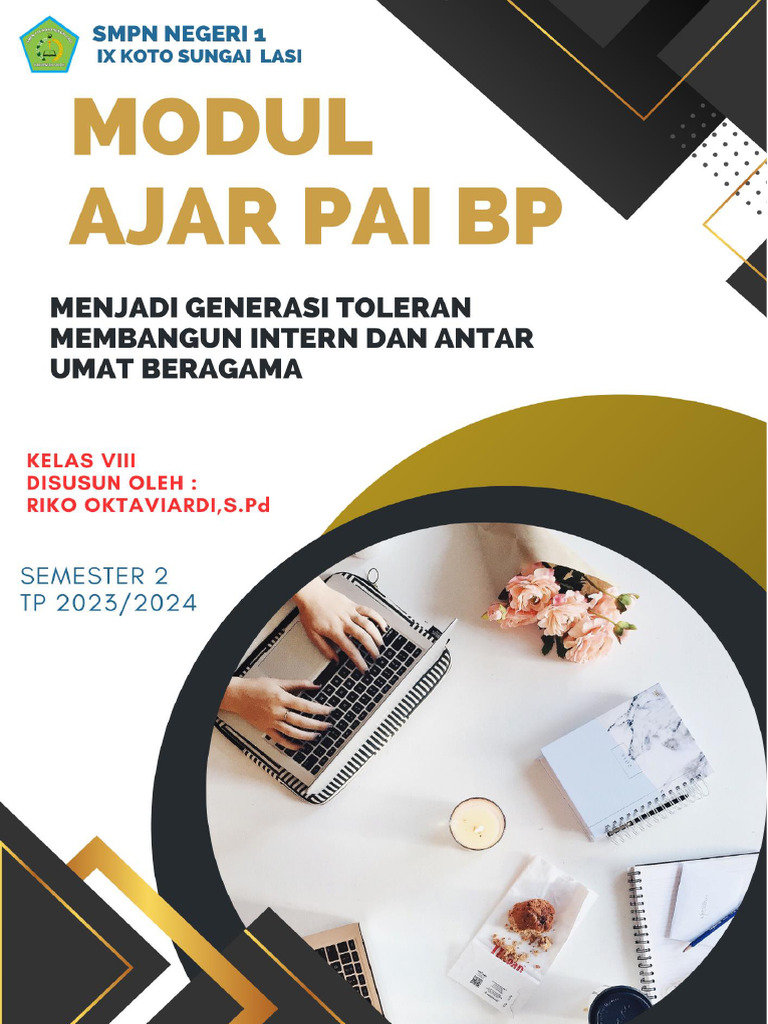 Modul Ajar Pai Kelas Viii Toleransi PMM | PDF