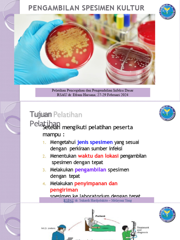 Pengambilan Spesimen Kultur OK | PDF