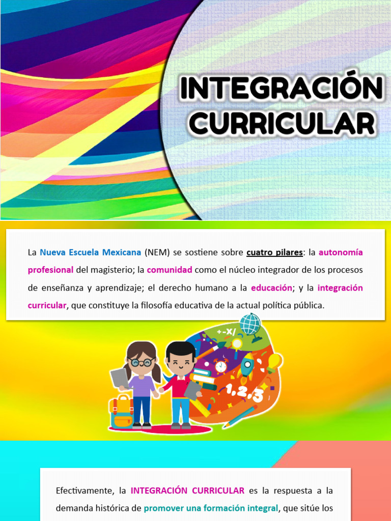 Integración Curricular | PDF | Enseñando | Plan de estudios