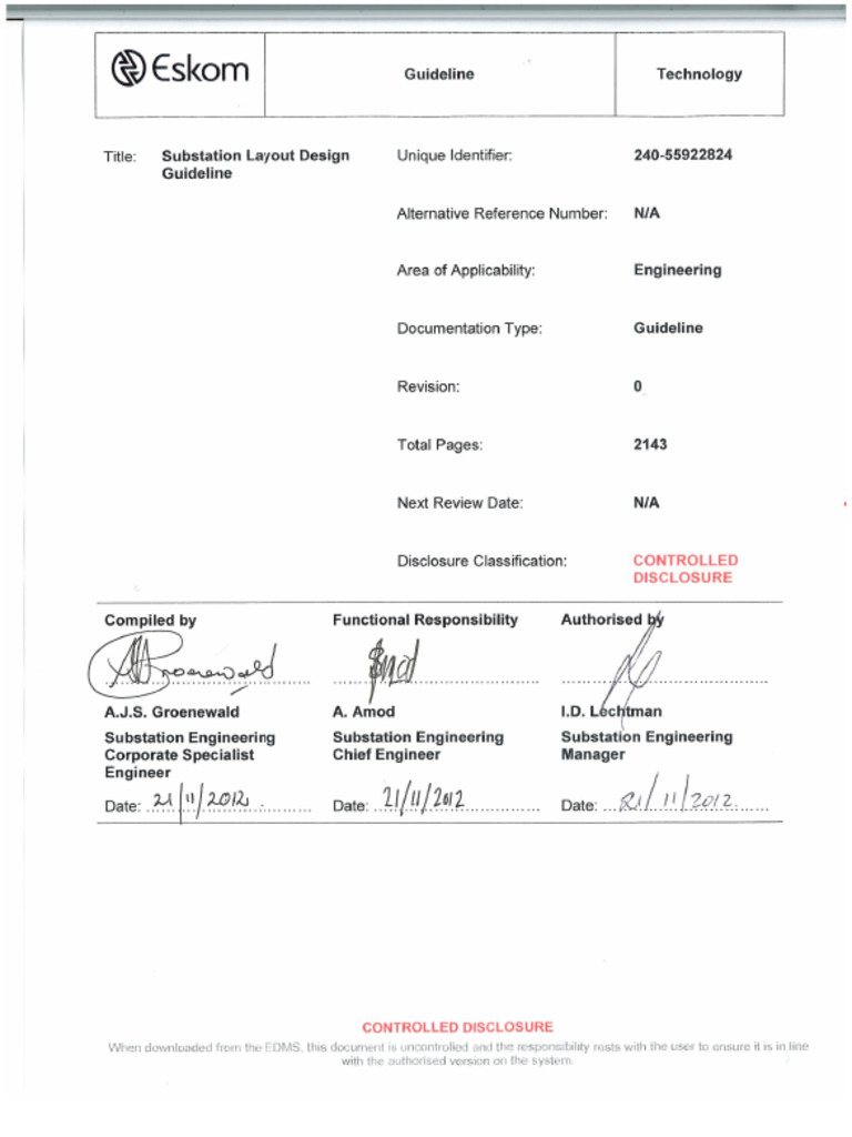 SLDG Book - Full | PDF | Electrical Substation | Metals
