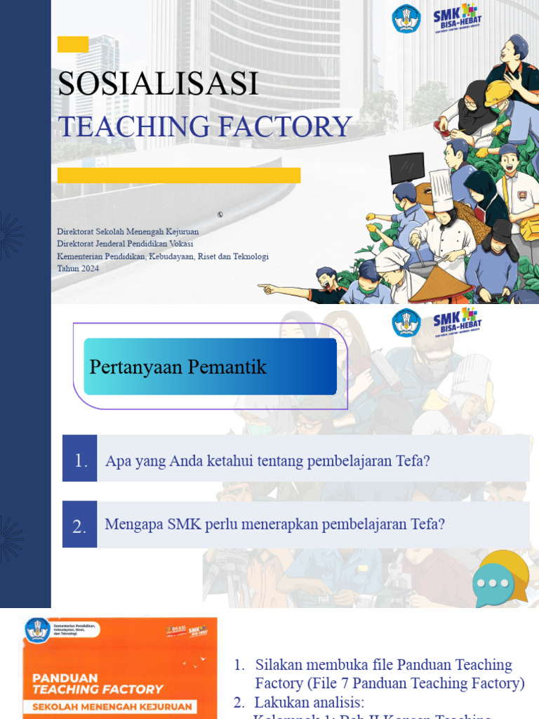 Sosialisasi Pembelajaran Teaching Factory | PDF