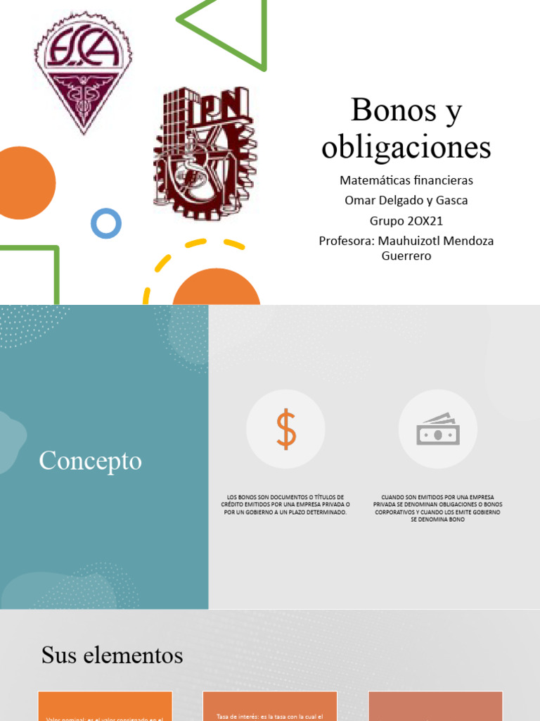 Bonos y Obligaciones | PDF | Interés | Bonos (Finanzas)