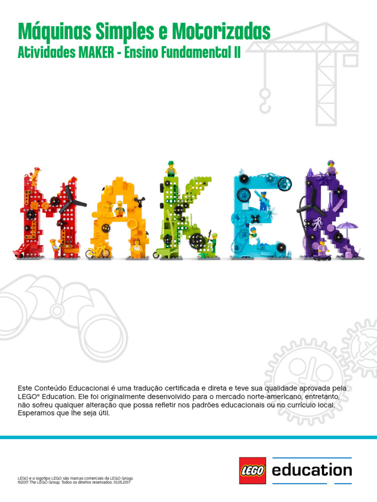 Wedo Desafios Maker | PDF | Esboço | Pensamento
