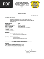 Certificate of Detention for Bail Purposes | PDF | Social Science
