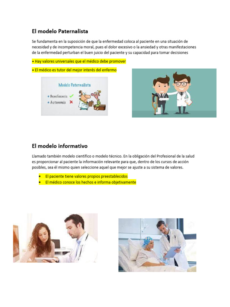 El Modelo Paternalista | PDF