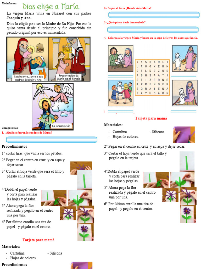 Ficha 07 Religion Martes | PDF