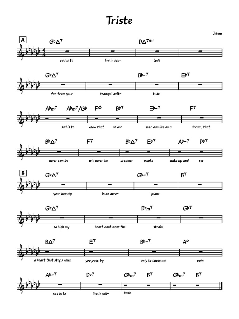 Triste | PDF