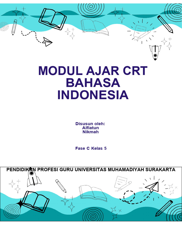 Modul Ajar CRT Bahasa Indonesia | PDF