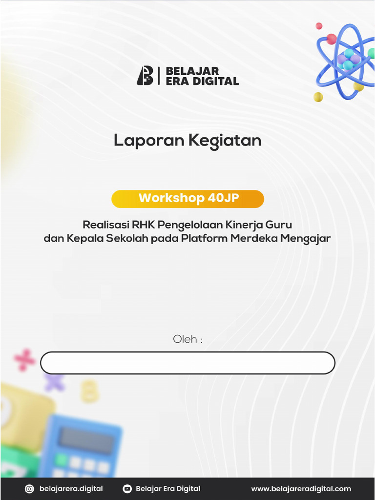 CONTOH LAPORAN KEGIATAN WORKSHOP NASIONAL Realisasi RHK Pengelolaan ...