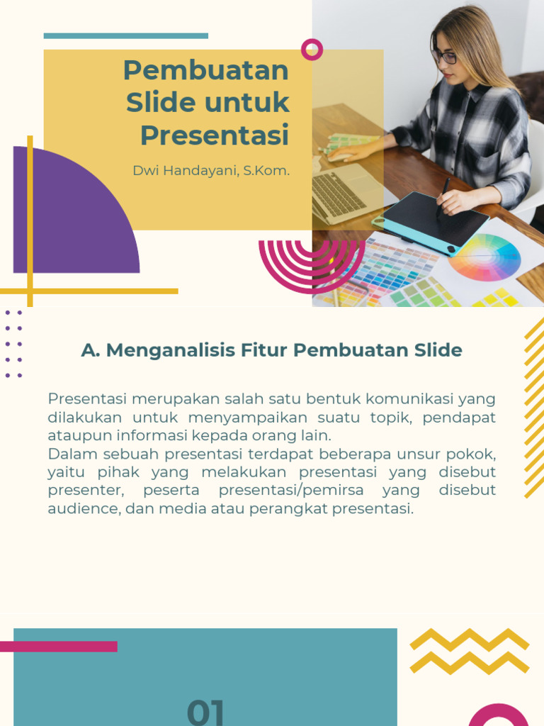 Bab 5 Pembuatan Slide Untuk Presentasi | PDF