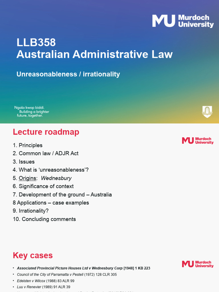 Unreasonableness 2024 - Student | PDF | Justice | Crime & Violence