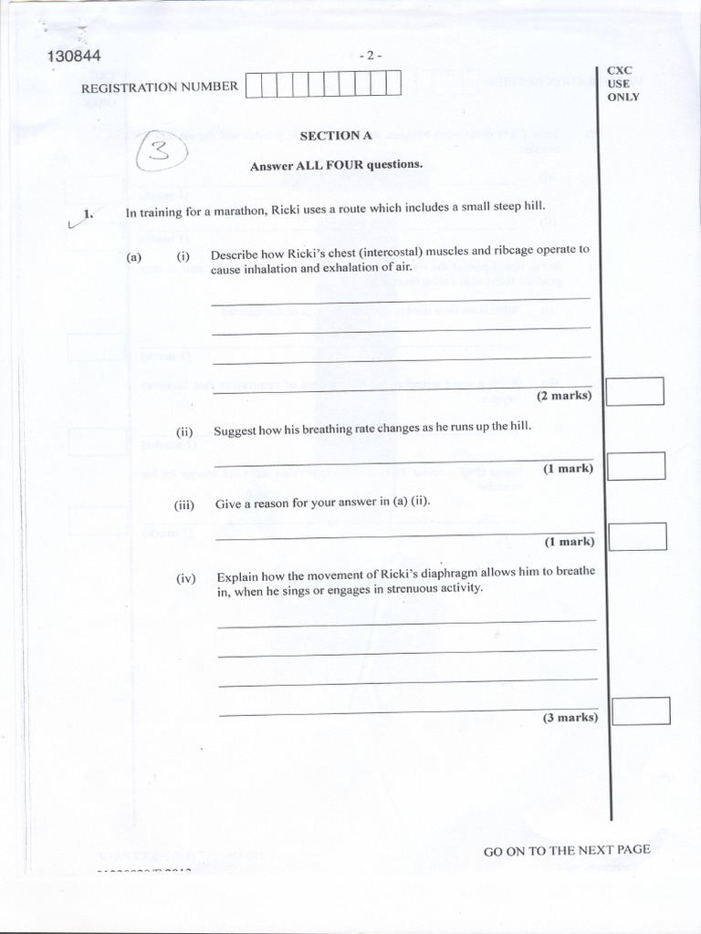 CSEC Integrated Science 2013 Paper 2 | PDF