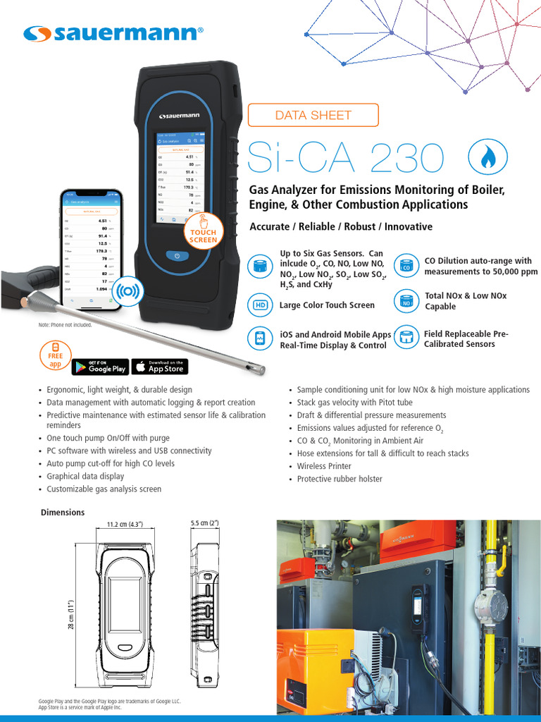 Borchure Si CA230 Sauermann | PDF | Mobile App | Google Play