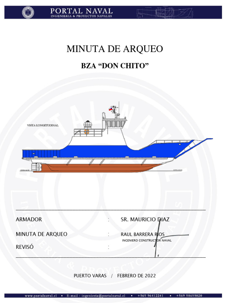 Don Chito - Ma | PDF | Arquitectura naval | Construcción naval