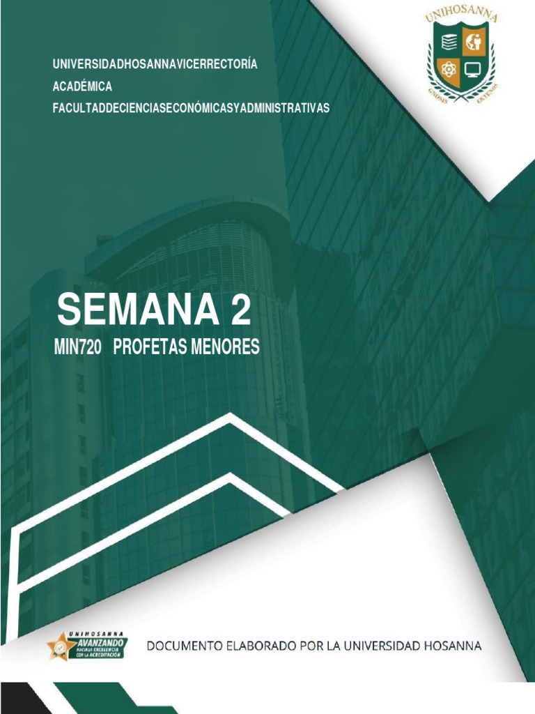 Semana2 Jonas Joel Sofonias y Malaquias | PDF | Jonás | Mesías