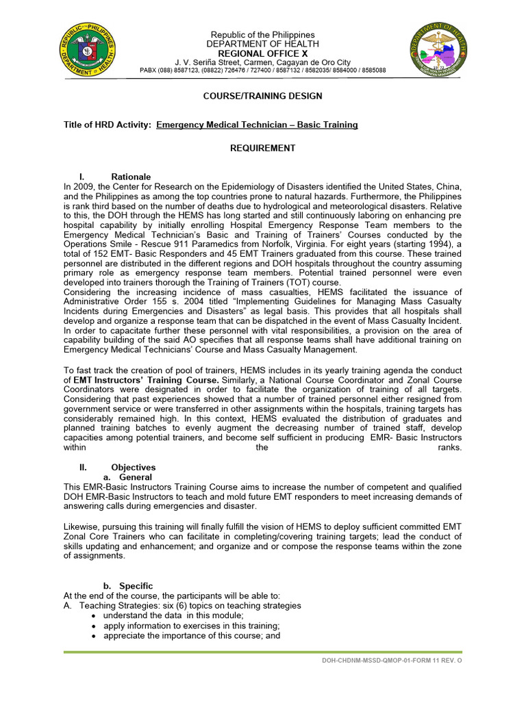 EMT-B Training | PDF | Emergency Medical Technician | Learning