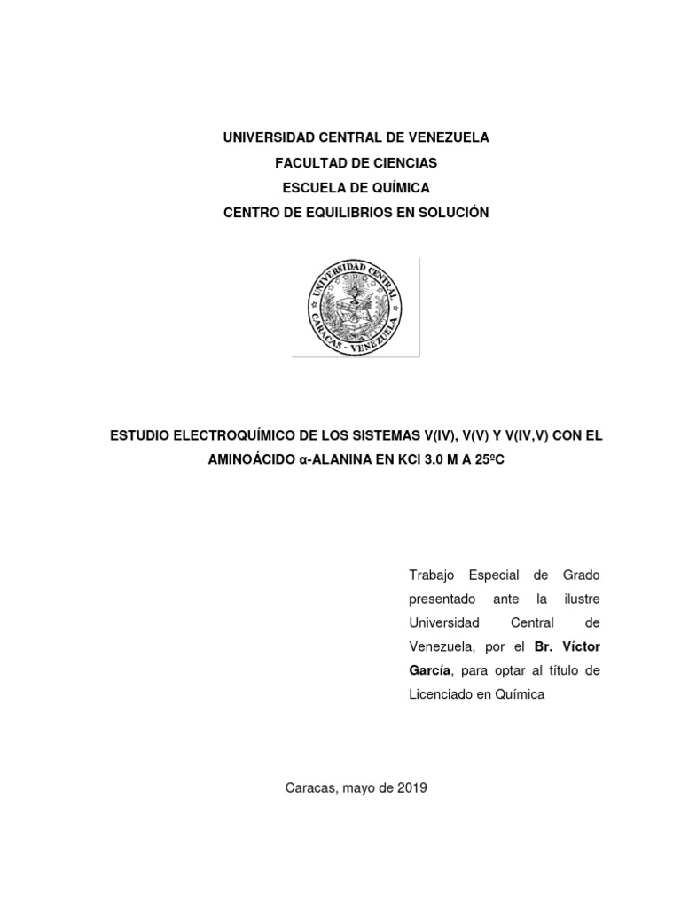 TEG Final Victor Garcia | PDF | Química | Química Física