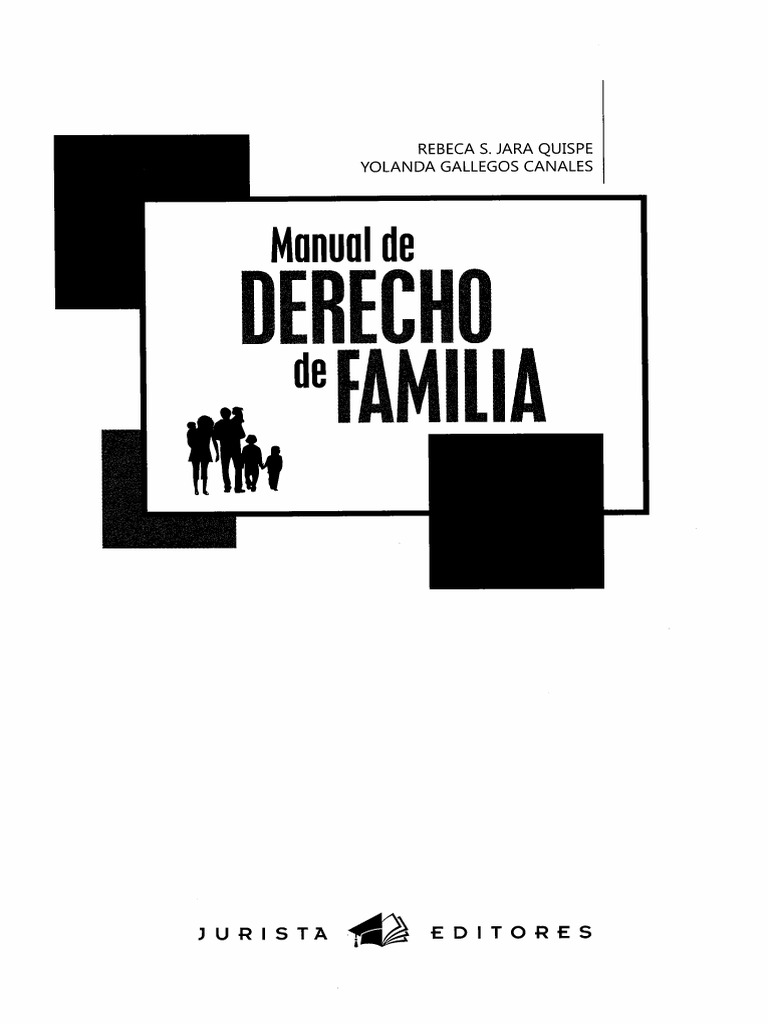 Manual de Derecho de Familia - Rebeca Jara 2023 | PDF Manual de Derecho de Familia - Rebeca Jara 2023 | PDF