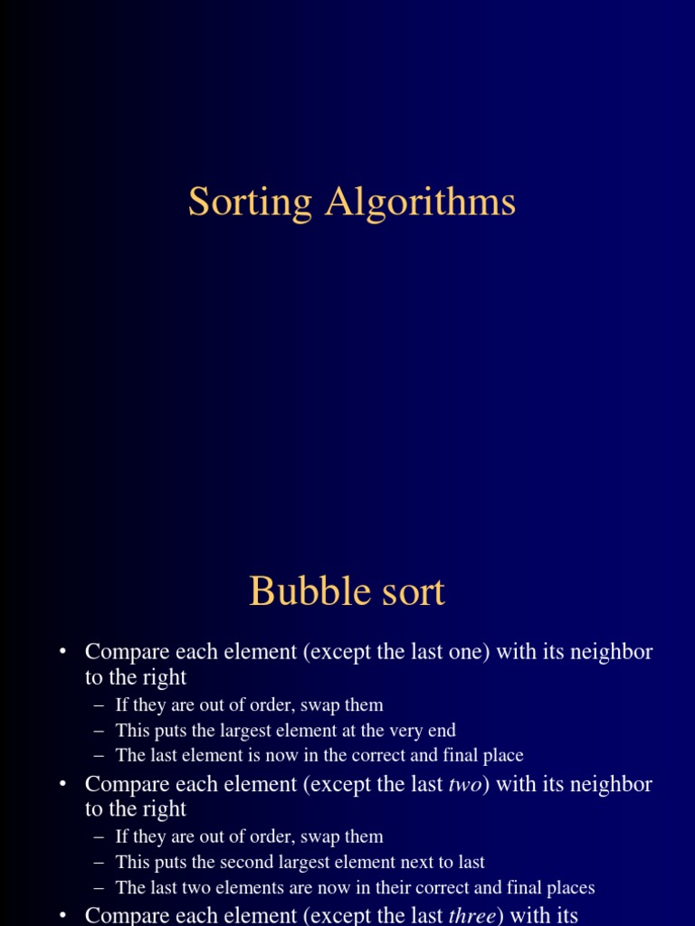 Sorting | PDF | Computer Data | Discrete Mathematics Sorting | PDF | Computer Data | Discrete Mathematics