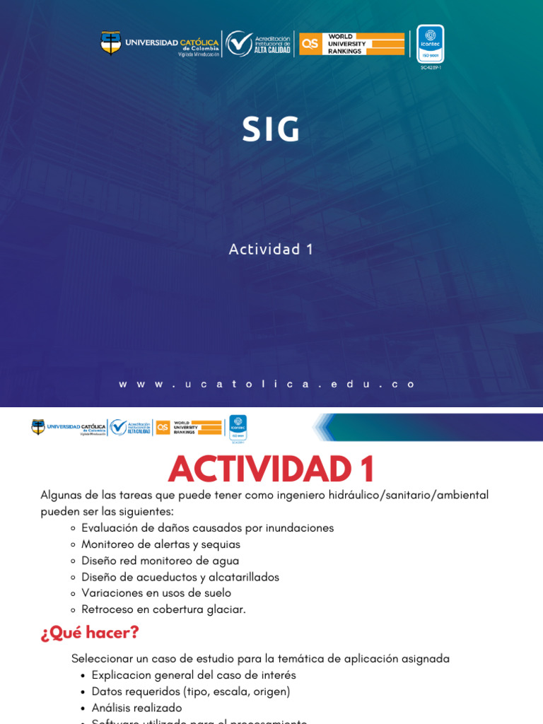 SIG1 | PDF | Sistema de información geográfica | Inundar