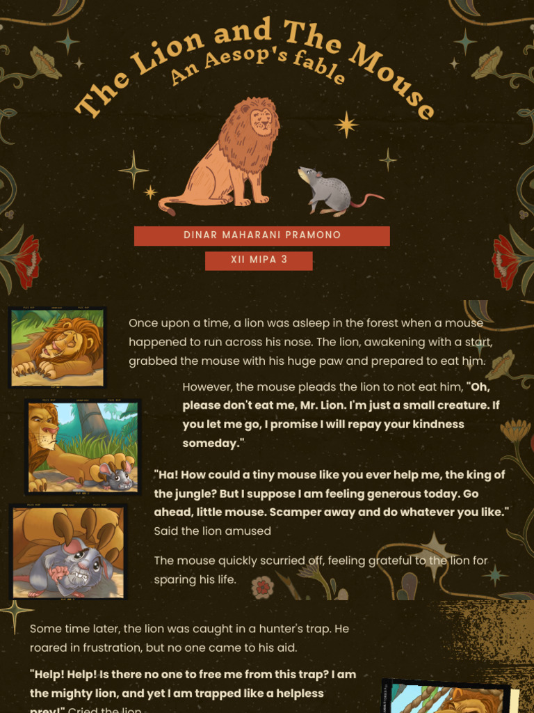 The Lion and The Mouse - 20240521 - 111221 - 0000 | PDF