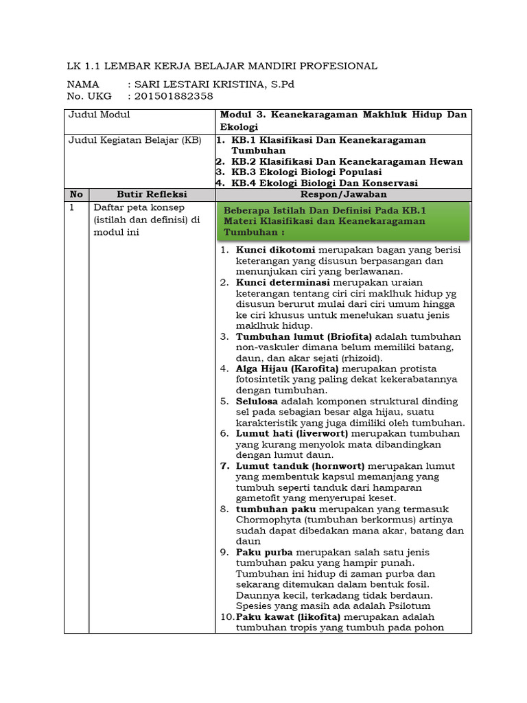 Modul 3 Profesional Sari Lestari Kristina | PDF
