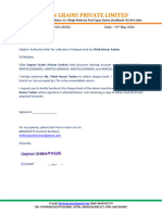 Letter Sample - Overdraft Request | PDF | Overdraft | Banking