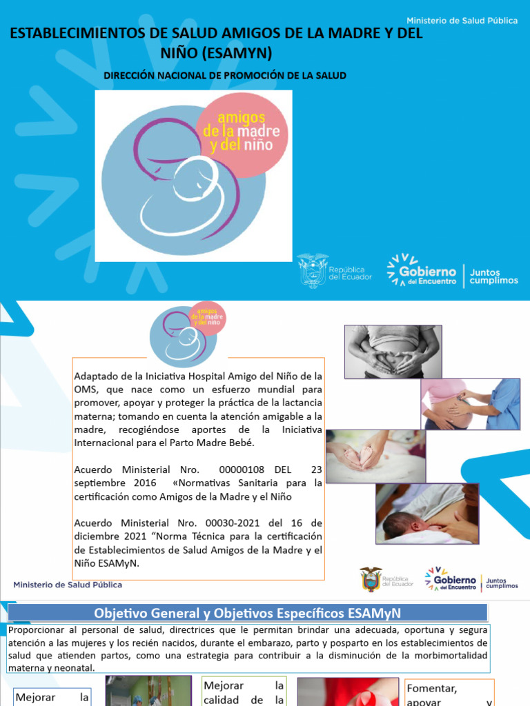 ESAMyN EQUIPO | PDF | Amamantamiento | Parto