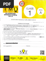 Imo Sample Paper Class-3 2025-26 | PDF | Geometry | Mathematics