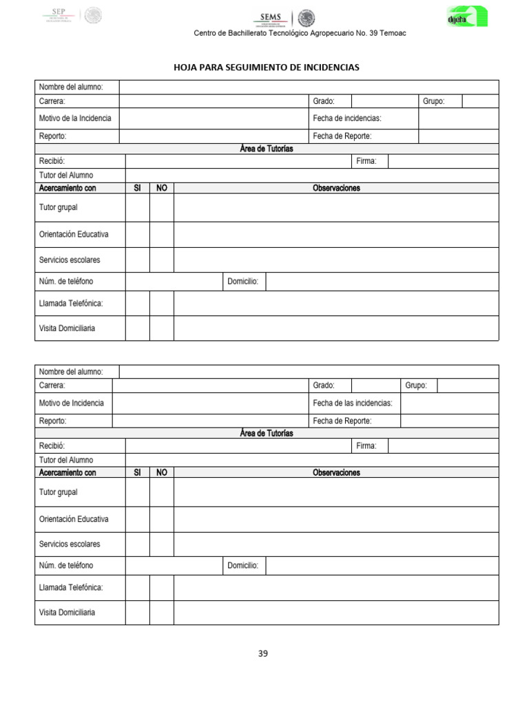 Hoja de Reporte 1 | PDF