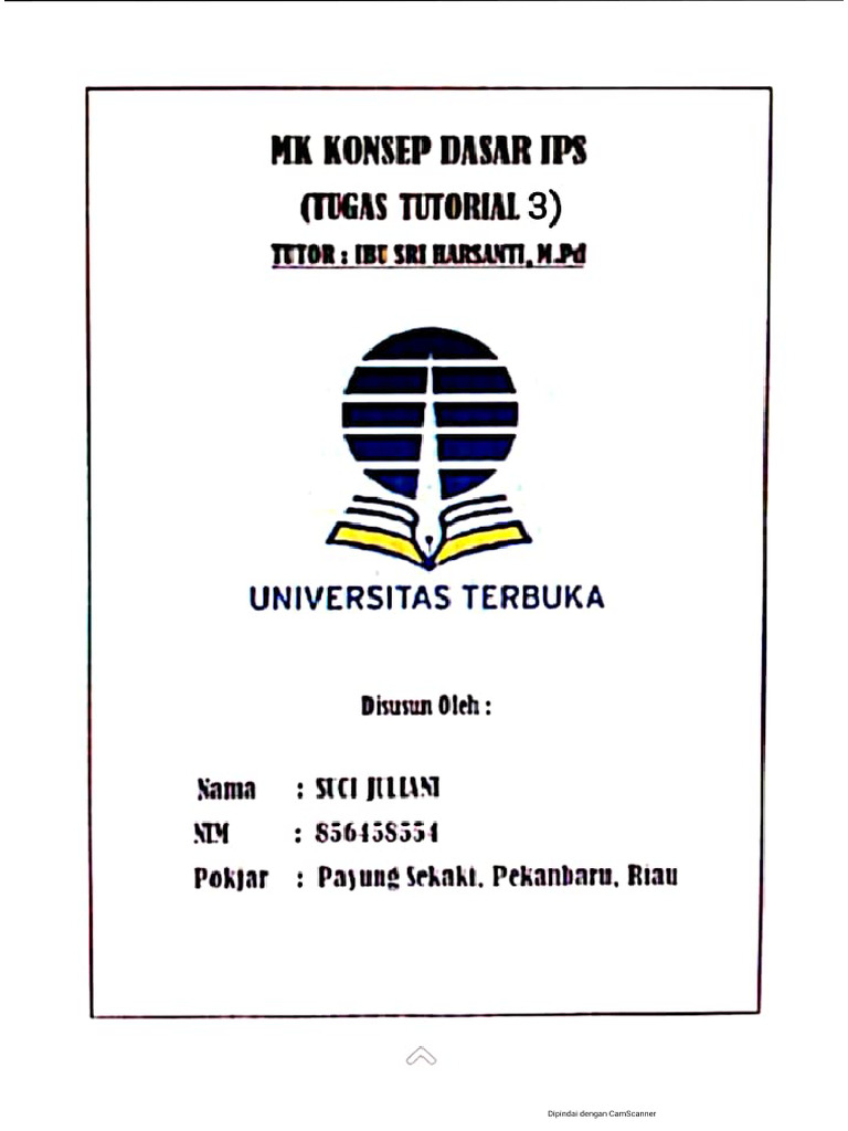 Tugas Tutorial Iii | PDF