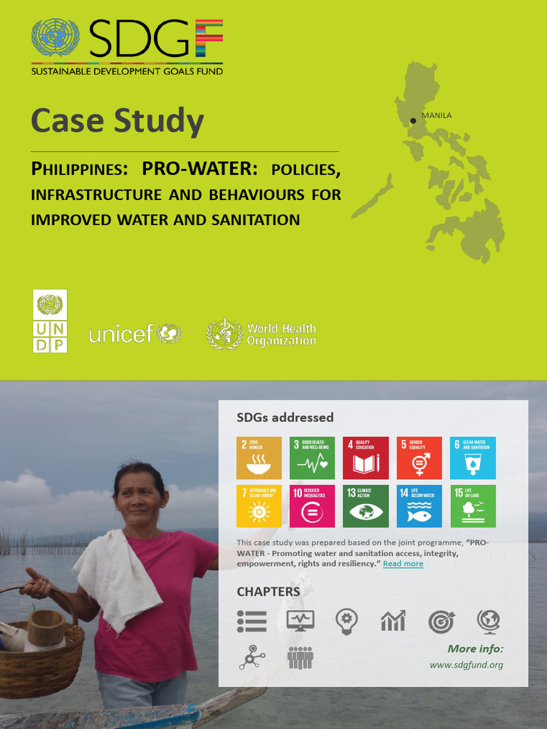 #1 - Case - Study - Philippines - Pro Water | PDF | Sanitation | Wash