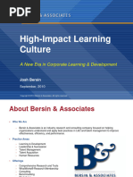 Josh Bersin Framework and Maturity Model | PDF | Benchmarking | Talent ...