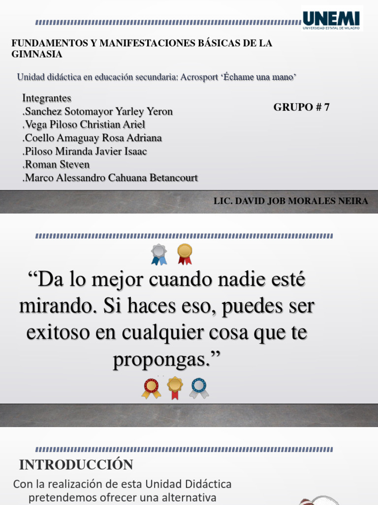 Fundamentos Yarley | PDF | Enseñando | Plan de estudios