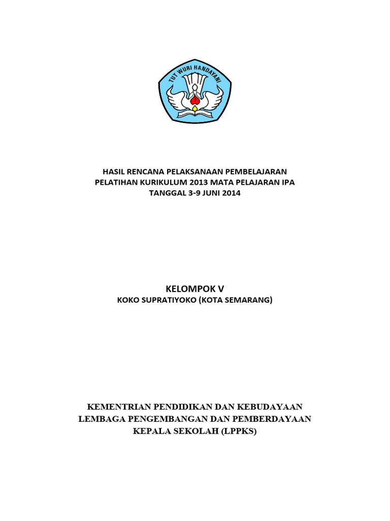 RPP PENCERNAAN Pertemuan 5 | PDF