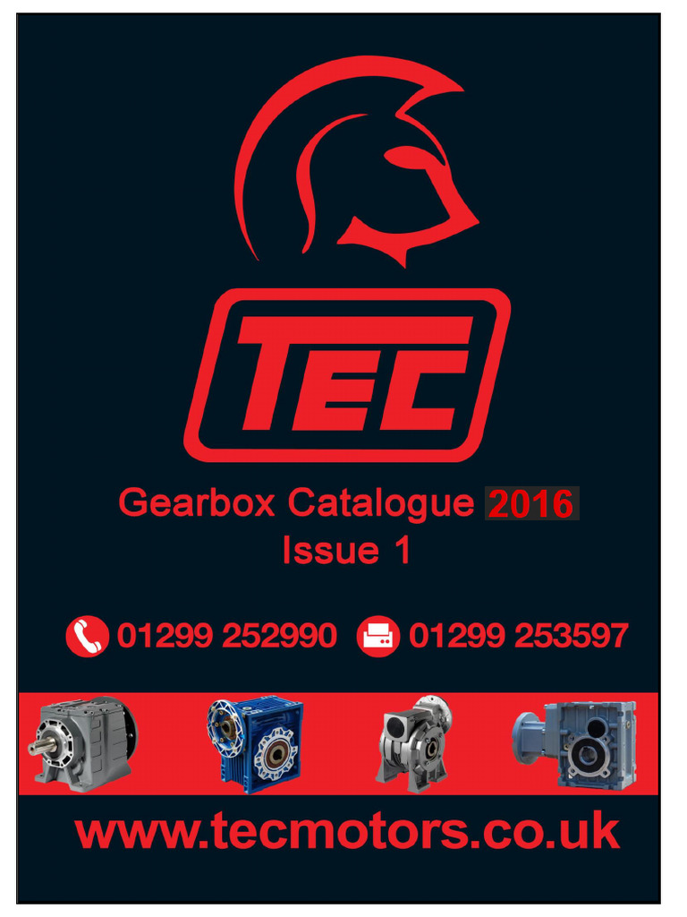 Tec Gearbox | PDF | Gear | Machines