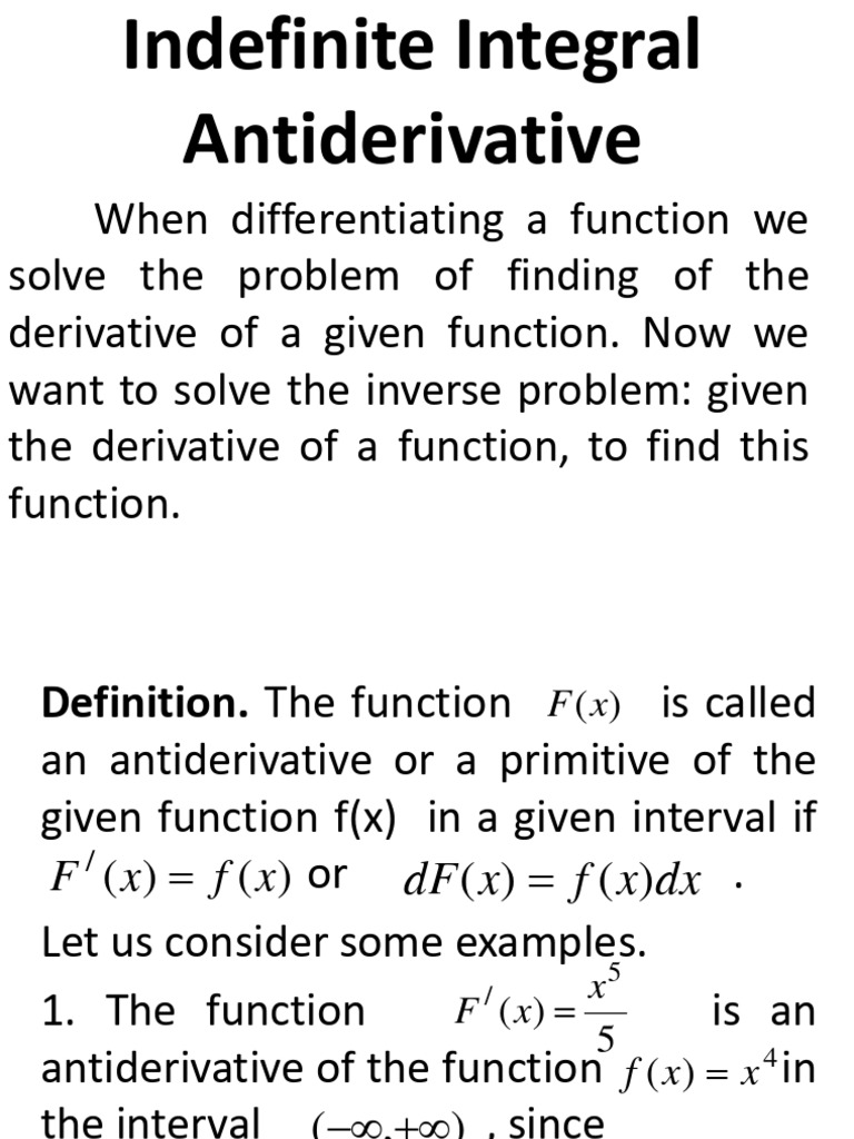 Lecture 1 Math2 | Download Free PDF | Integral | Function (Mathematics)