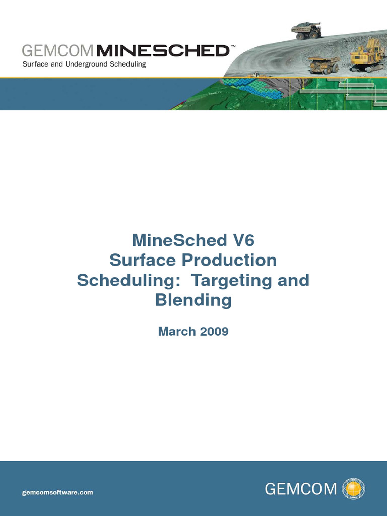 03 Surface Production Targeting and Blending V603 | PDF | Computer File | Directory (Computing)