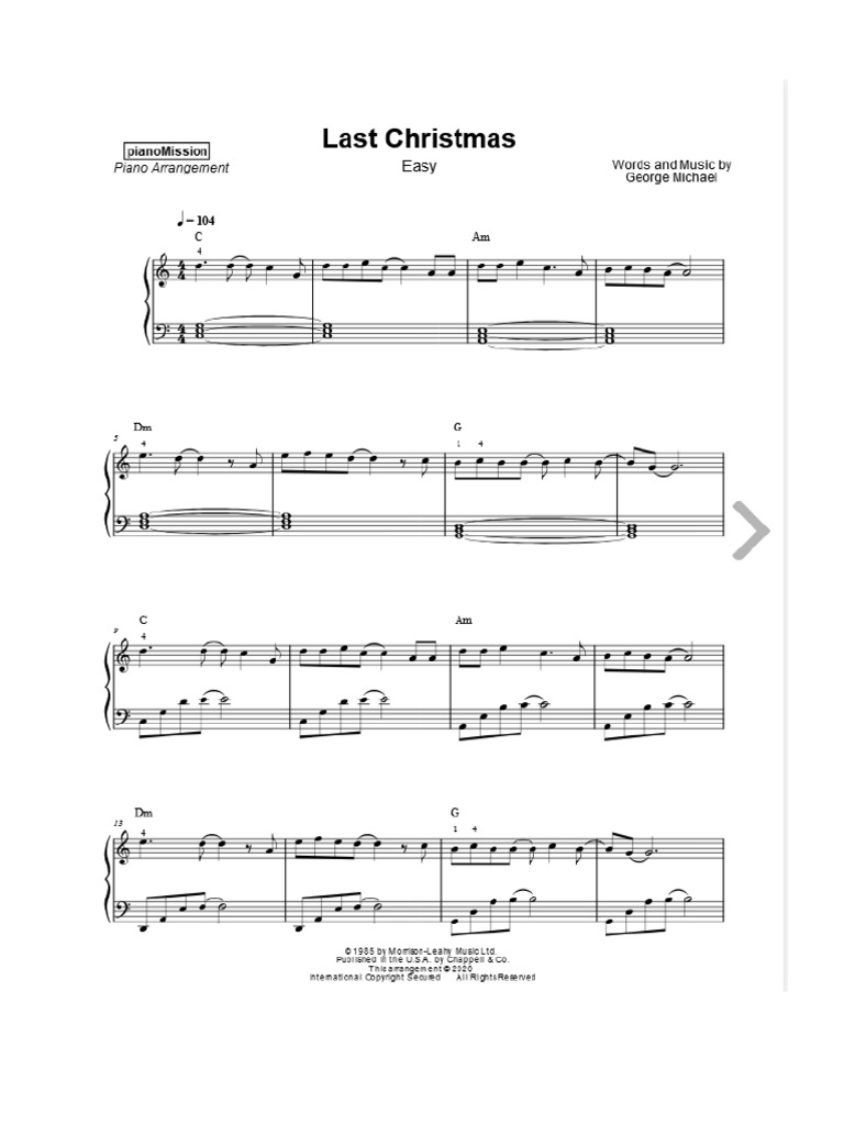 Last Christmas 1 | PDF