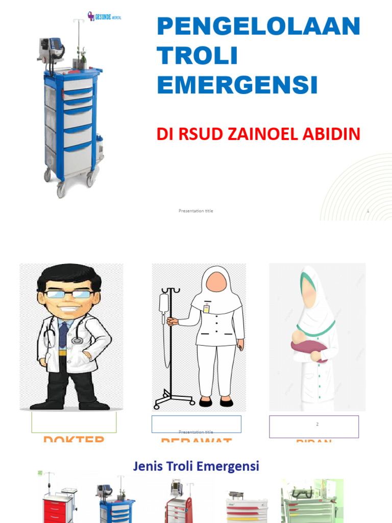Pengelolaan Troli Emergensi RSUDZA | PDF