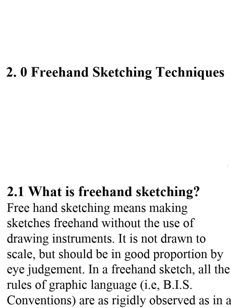 Freehand Sketching | PDF | Ellipse | Circle