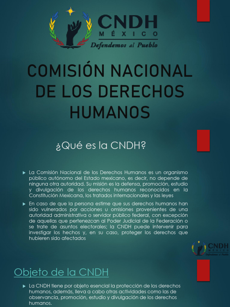 CNDH | PDF | Justicia | Crimen y violencia