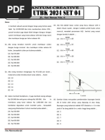 SOAL ASLI UTBK-SNBT 2024-PK Dan PM - 1 | PDF