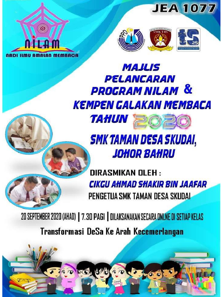 Buku Program Pelancaran Nilam Smktds 2020 Pdf