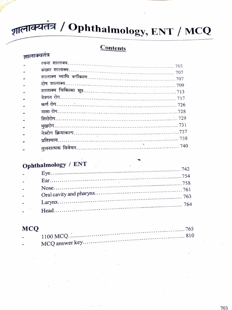 Global Ayured Shalakya Tantra | PDF